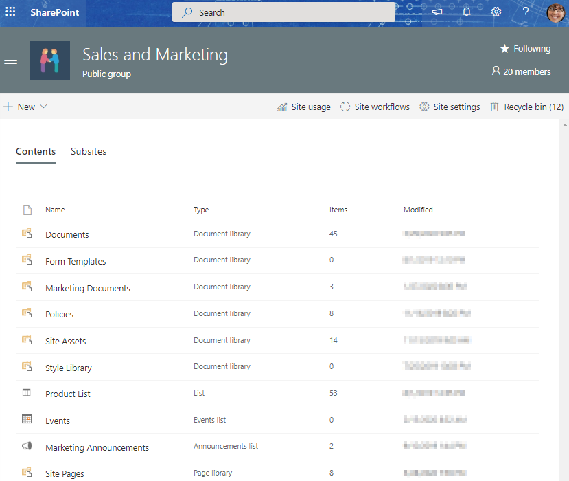Viewing Site Contents Microsoft Office 365 And SharePoint Online Cookbook Second Edition Viewing Site Contents Microsoft Office 365 And SharePoint Online Cookbook Second Edition