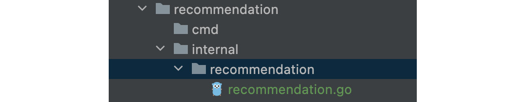 Building a recommendation system | Domain-Driven Design with Golang