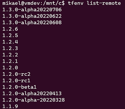 Switching between multiple Terraform versions | Terraform Cookbook - Second Edition