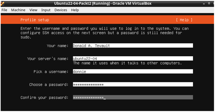 Installing A Virtual Machine In Virtualbox Mastering Linux Security And Hardening Third Edition