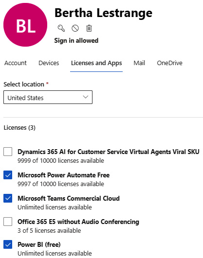 Assigning a license to a user | Microsoft Office 365 Administration ...