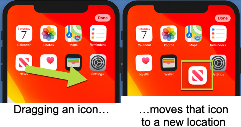 Using drag gestures | The iPhone Manual - Tips and Hacks