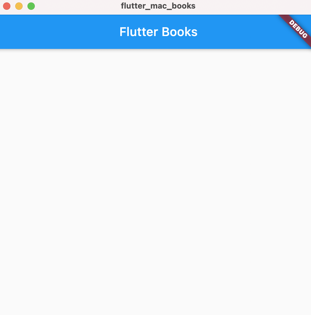 Flutter Cookbook