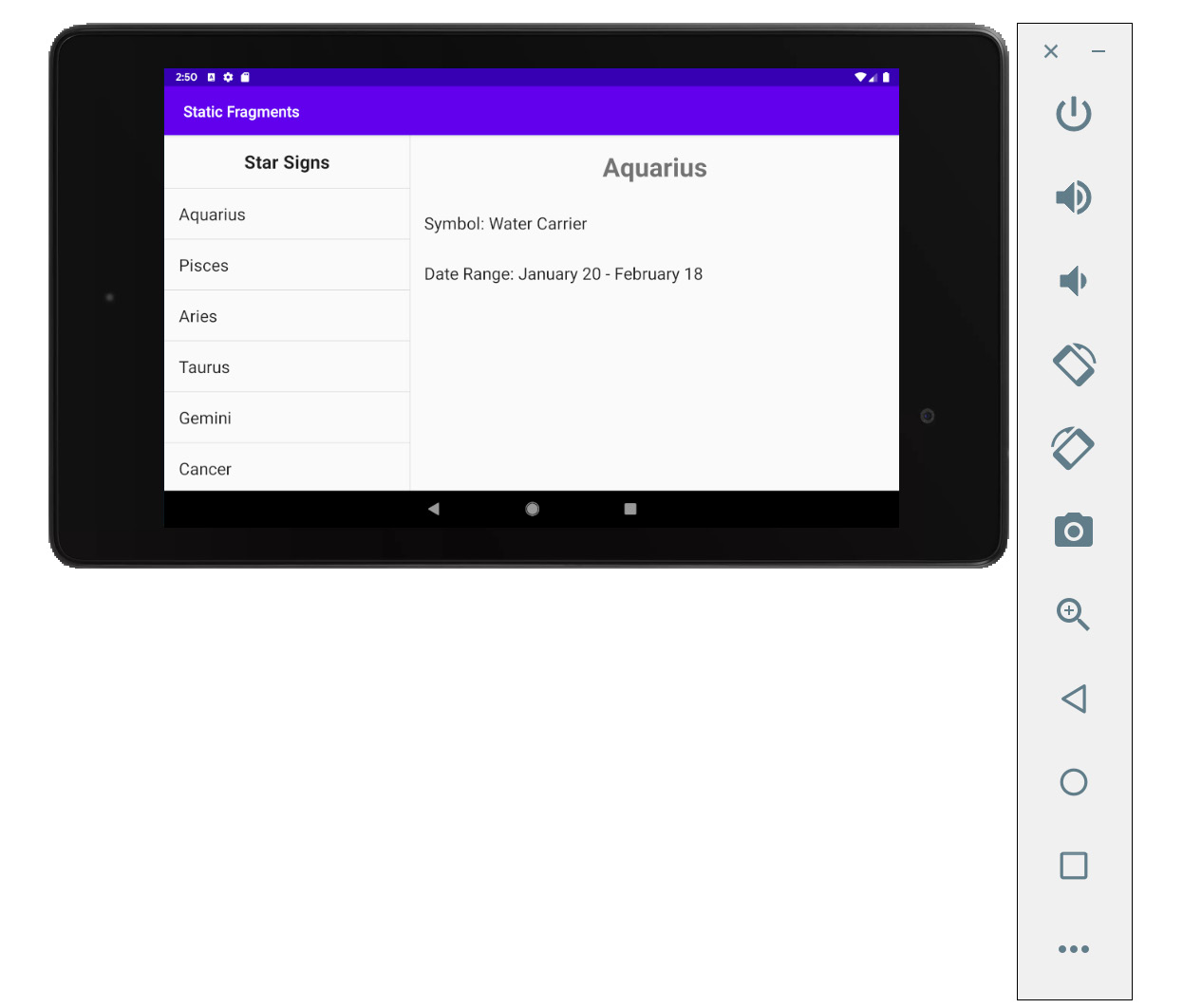Static Fragments and Dual-Pane Layouts | How to Build Android Apps with ...