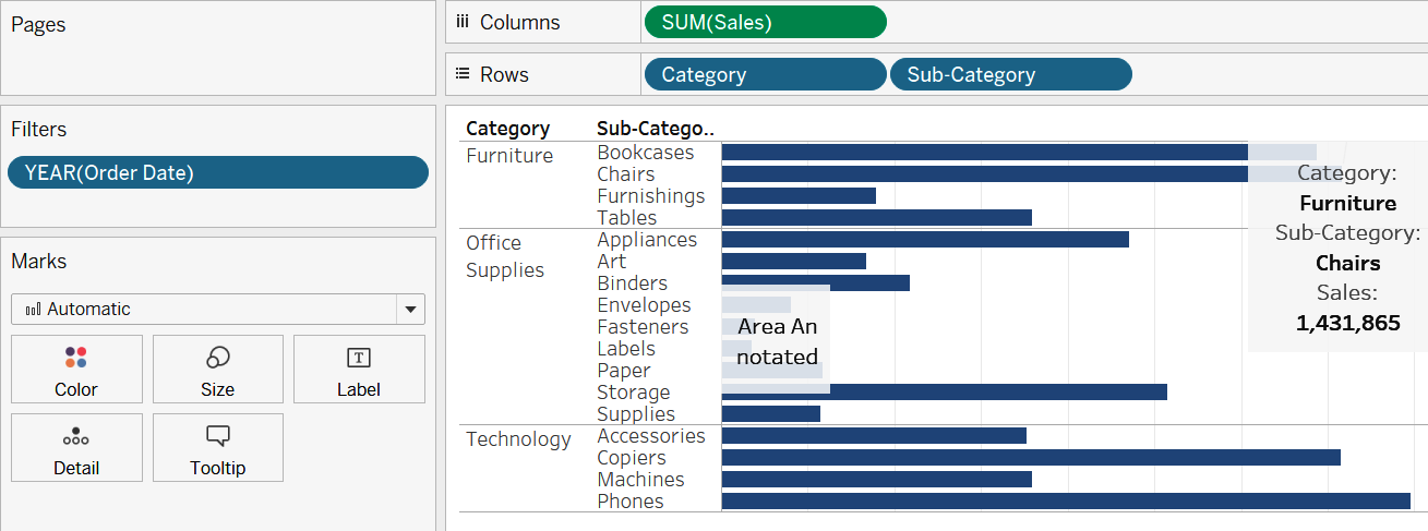Formatting your visuals | Tableau Desktop Certified Associate: Exam Guide