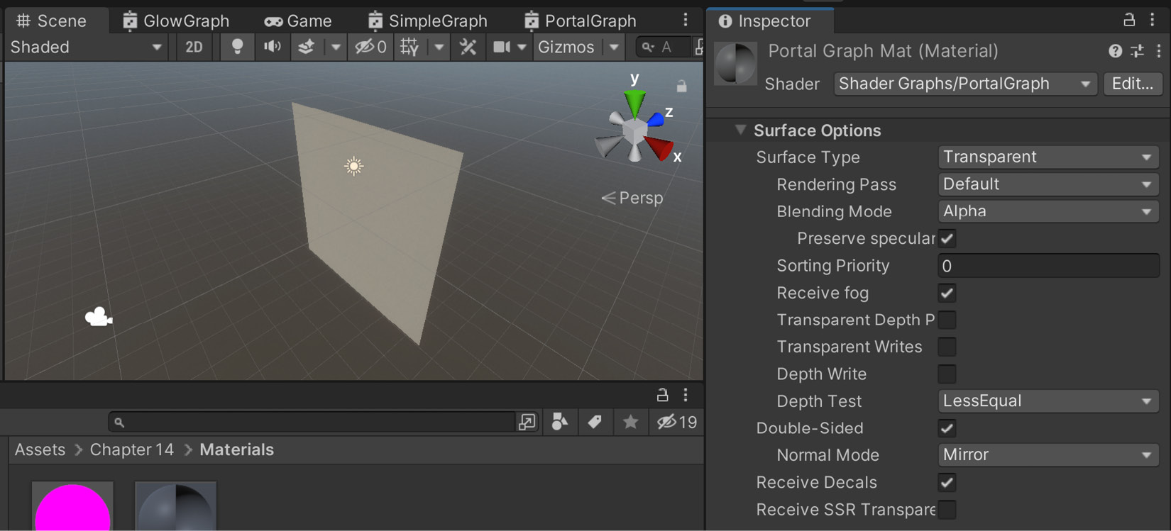 Portal Shaders in Unity | Unity 2021 Shaders and Effects Cookbook ...