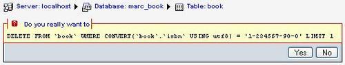 Mastering phpMyAdmin 2.11 for Effective MySQL Management