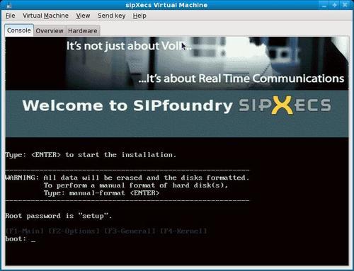 Installing sipXecs | Building Enterprise Ready Telephony Systems with ...