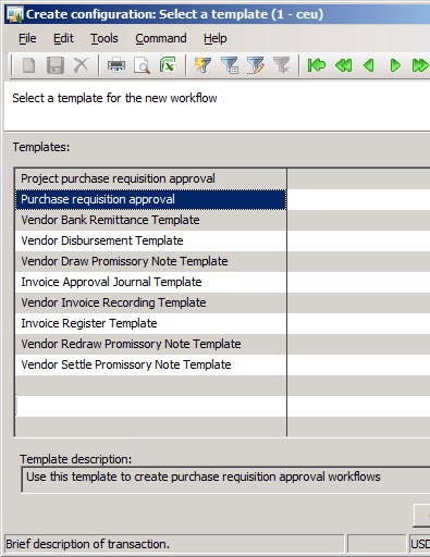 Setup and Configuration of the Workflow | Microsoft Dynamics AX 2009 Administration