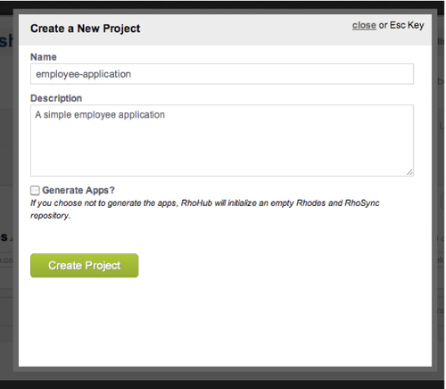 Rhomobile Beginner's Guide