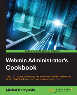 Connecting to Webmin | Webmin Administrator's Cookbook