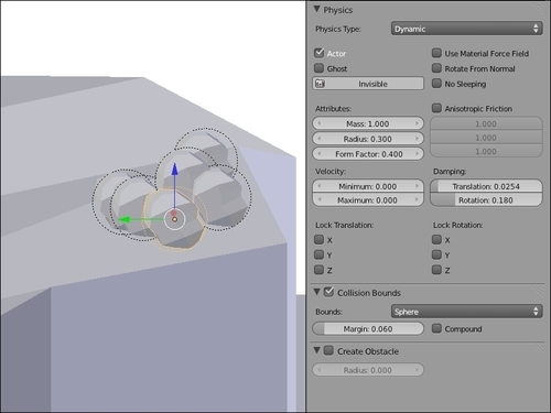 4. Collisions | Blender Game Engine: Beginner's Guide