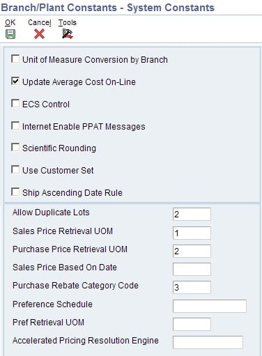 Inventory Management | Oracle JD Edwards EnterpriseOne 9.0: Supply ...