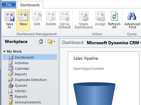 Advanced Dashboards | Microsoft Dynamics CRM 2011: Dashboards Cookbook