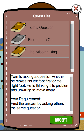 Designing Quests | Flash Multiplayer Virtual Worlds