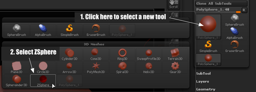 Modeling a Spooky Tree with ZSpheres | ZBrush 4 Sculpting for Games ...