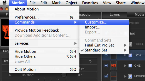 1. Getting Around the Interface | Apple Motion 5 Cookbook