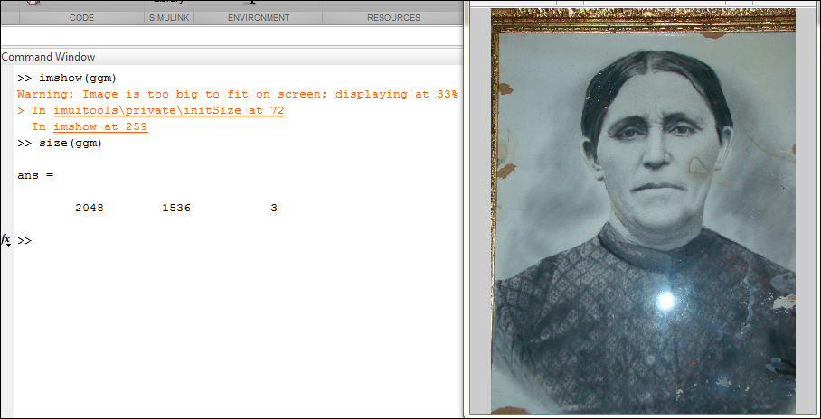 Working with Pixels In Grayscale Images | Visual Media Processing Using MATLAB Beginner's Guide