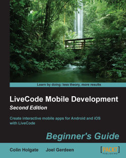 Time for action – setting up the Keepers card | LiveCode Mobile Development: Beginner's Guide ...